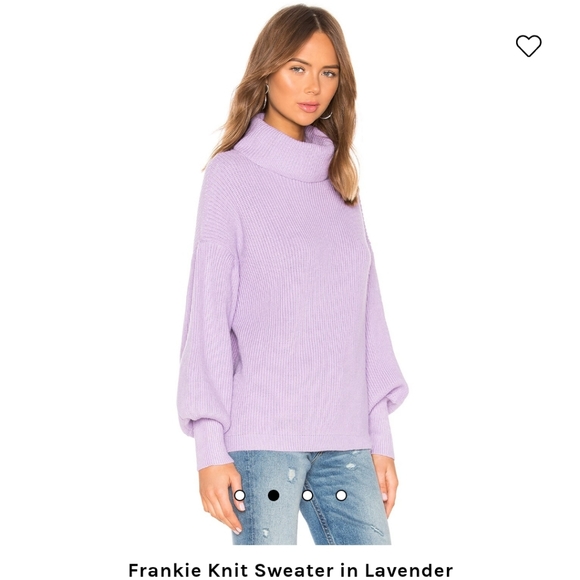 REVOLVE | Sweaters | Frankie Knit Sweater In Lavender Superdown Sz M ...